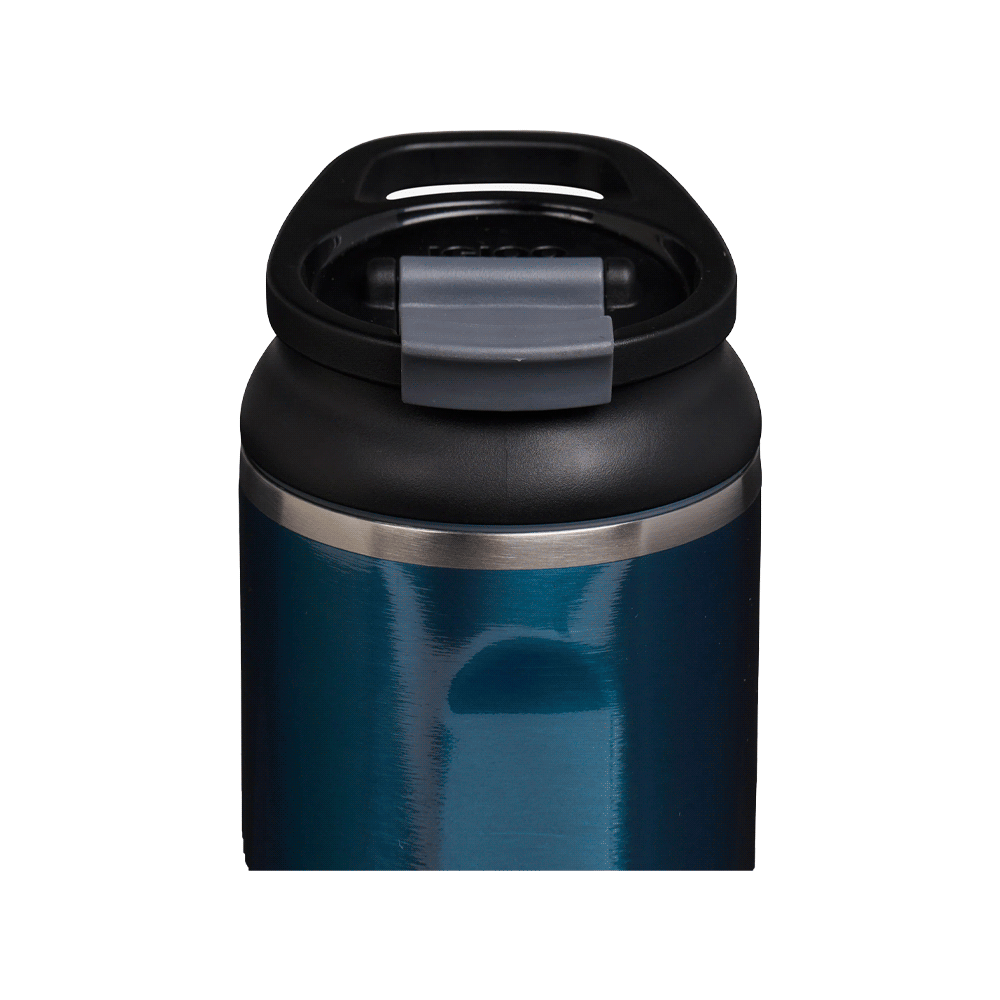 BOTELLA TERMICA IGLOO 600ML AZUL MODERNO C/TAPA 71074 - Sispar ...