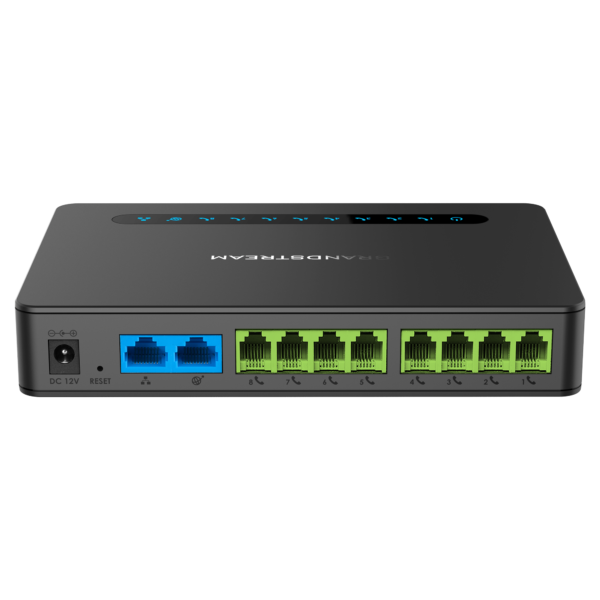 VOIP GS ATA 8FXS Router NAT Gigabit Inte HT818 - Sispar - Sistemas del ...